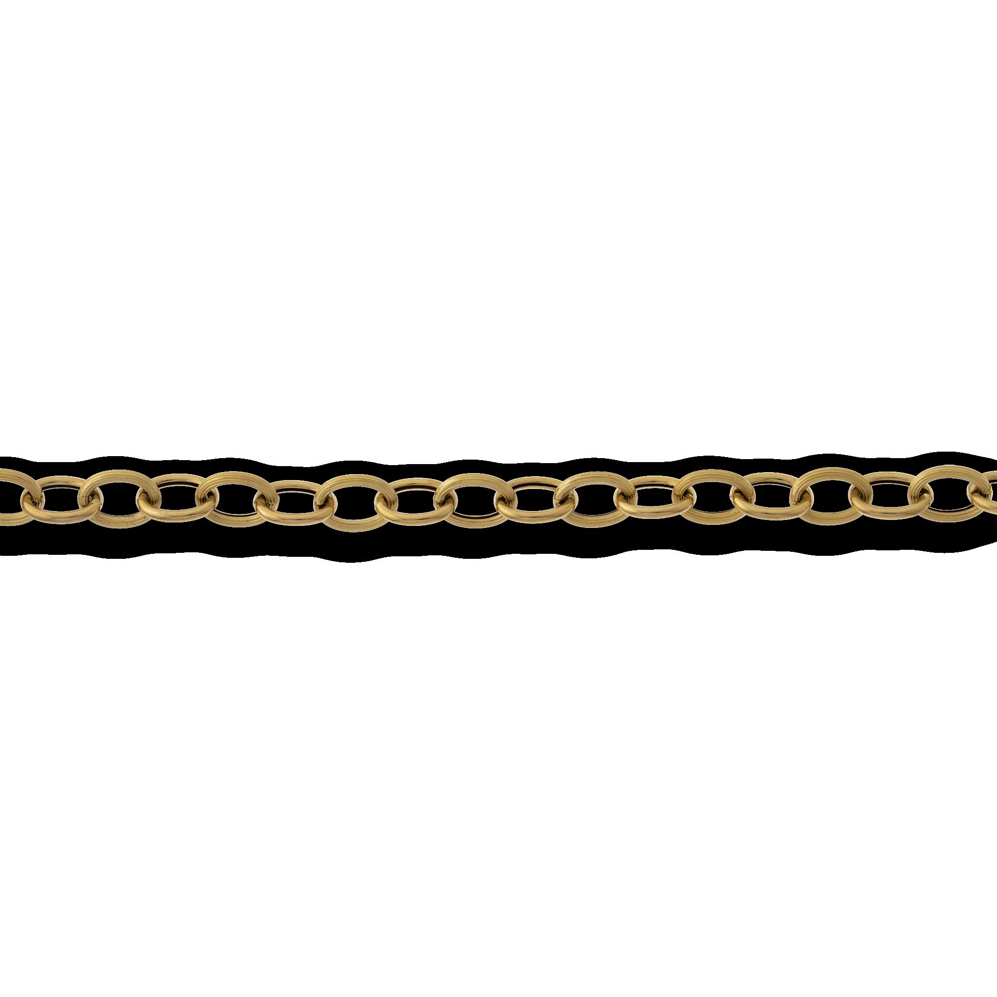 Collier or maille forçat antillais 55cm | Créolissime