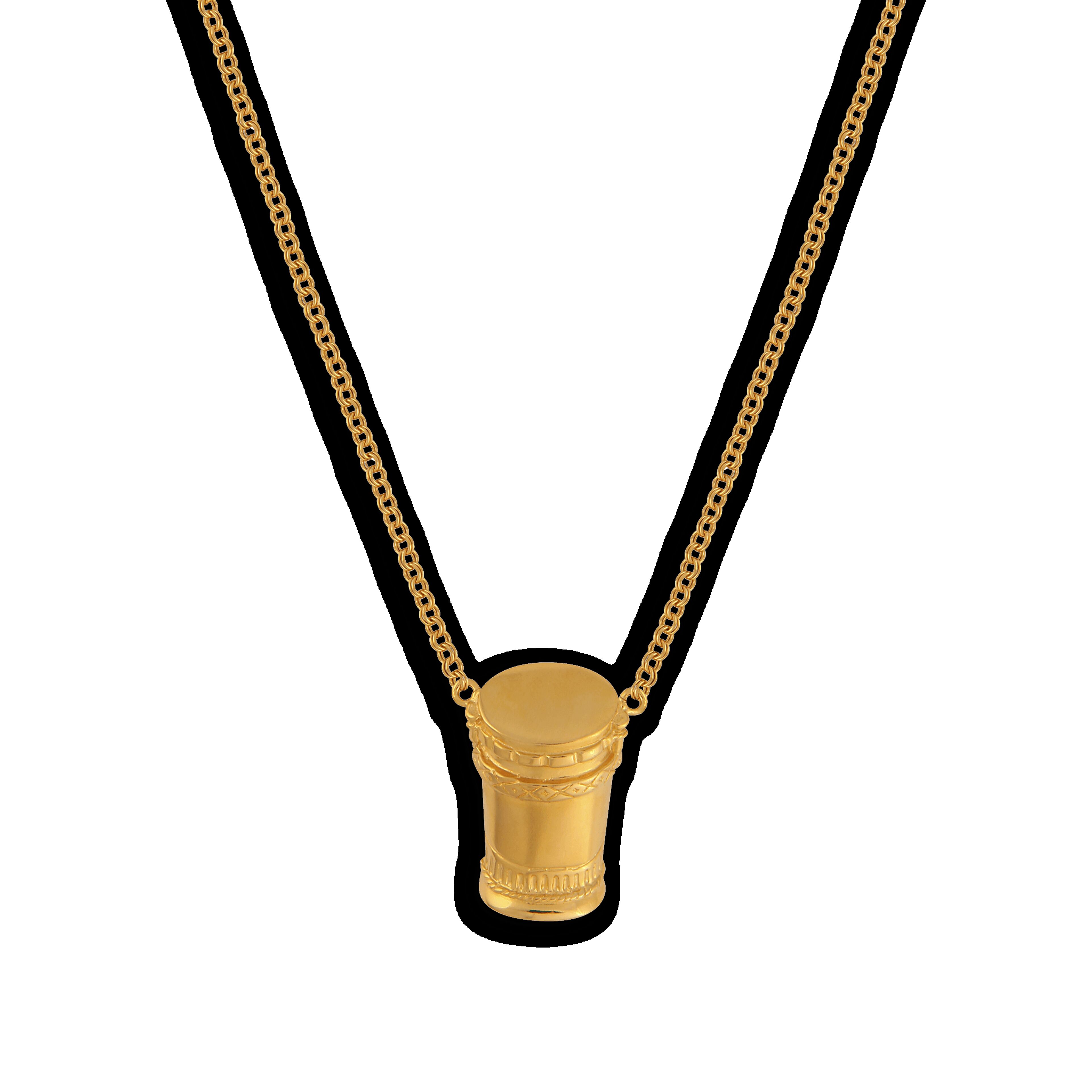 Collier chaîne plaqué or Ka 45cm | Créolissime